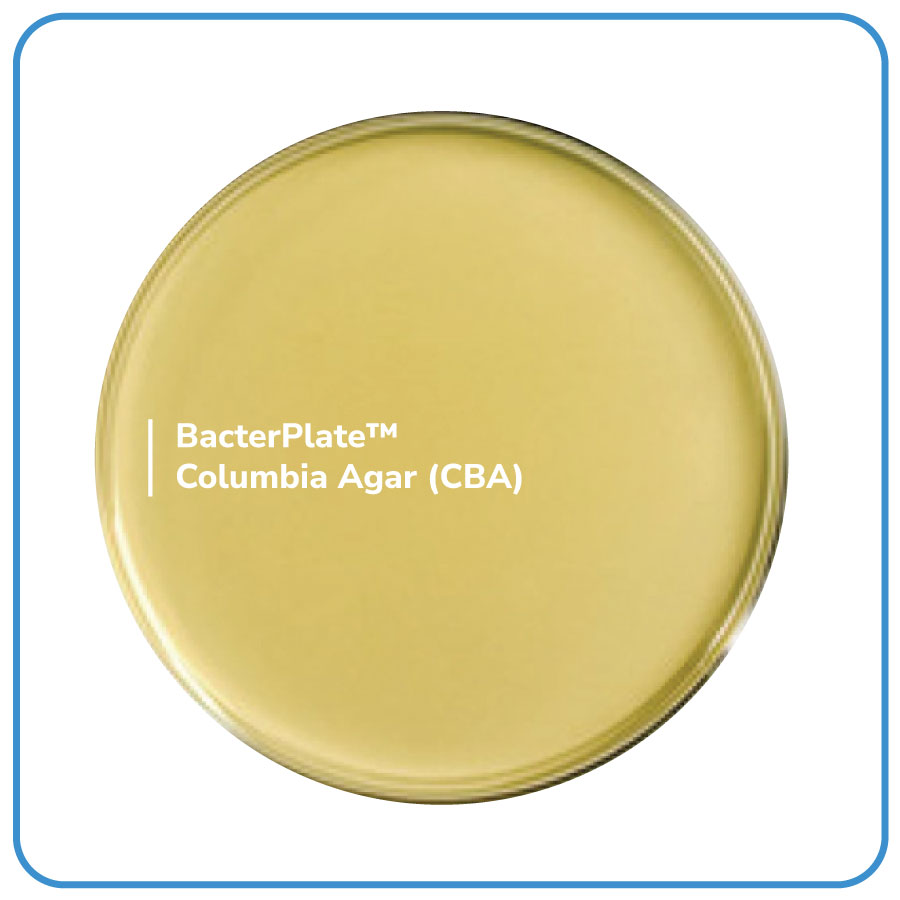 TraceMedia™ Columbia Agar - Bacterlab