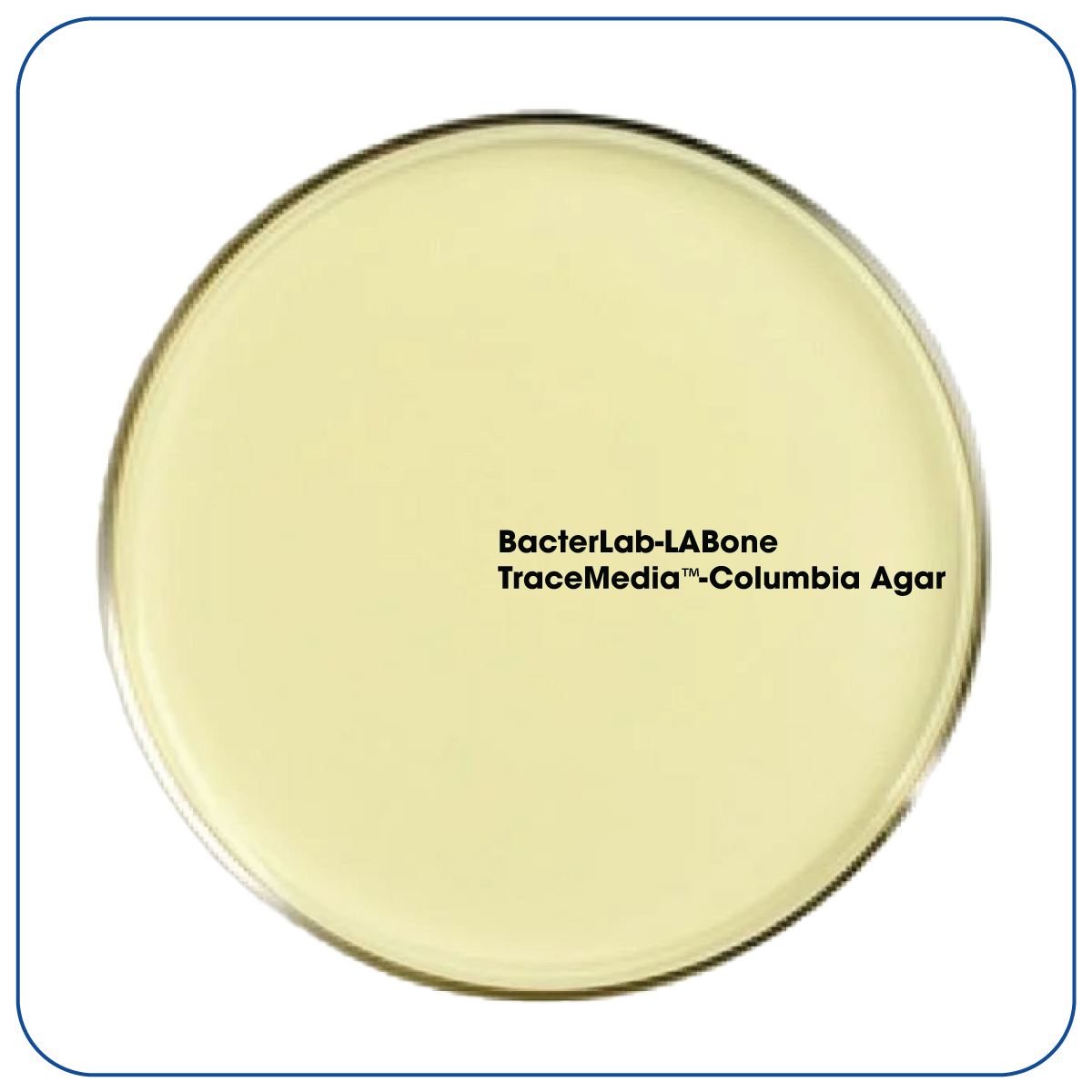 TraceMedia™ Columbia Agar - Bacterlab