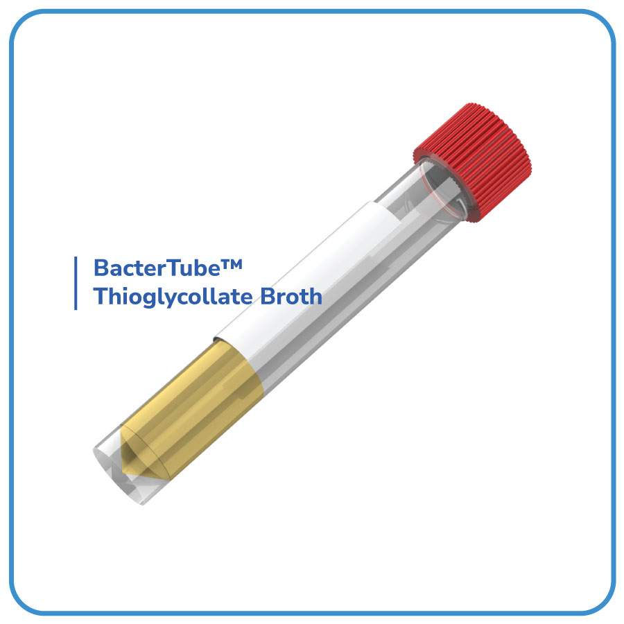 BacterTube™ Thioglycollate Broth - Bacterlab