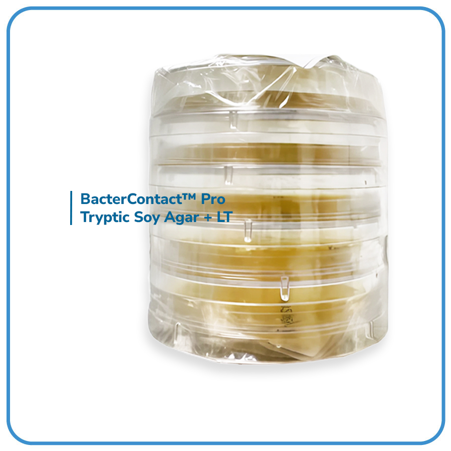 BacterContact™ Pro Tryptic Soy Agar + LT - Bacterlab