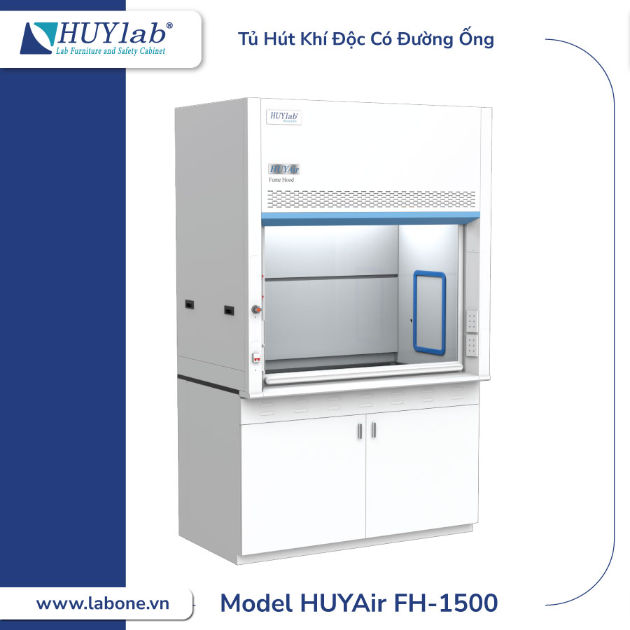 Model HUYAir FH-1500 | Ducted Fume Hood - HUYLab