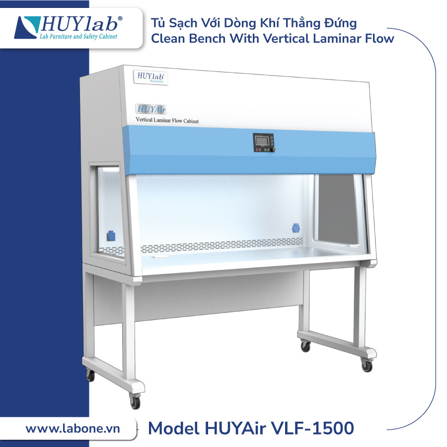 Model HUYAir VLF-1500 | Clean Bench With Vertical Laminar Flow - HUYLab