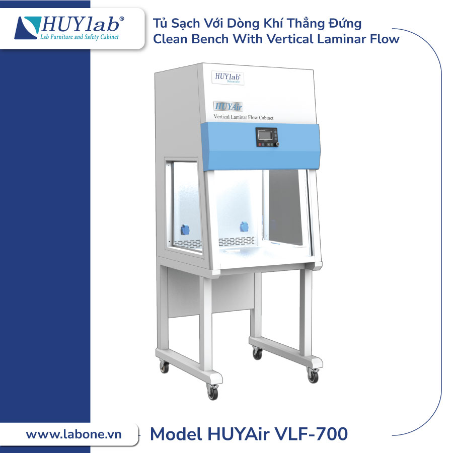 Model HUYAir VLF-700 | Clean Bench With Vertical Laminar Flow - HUYLab