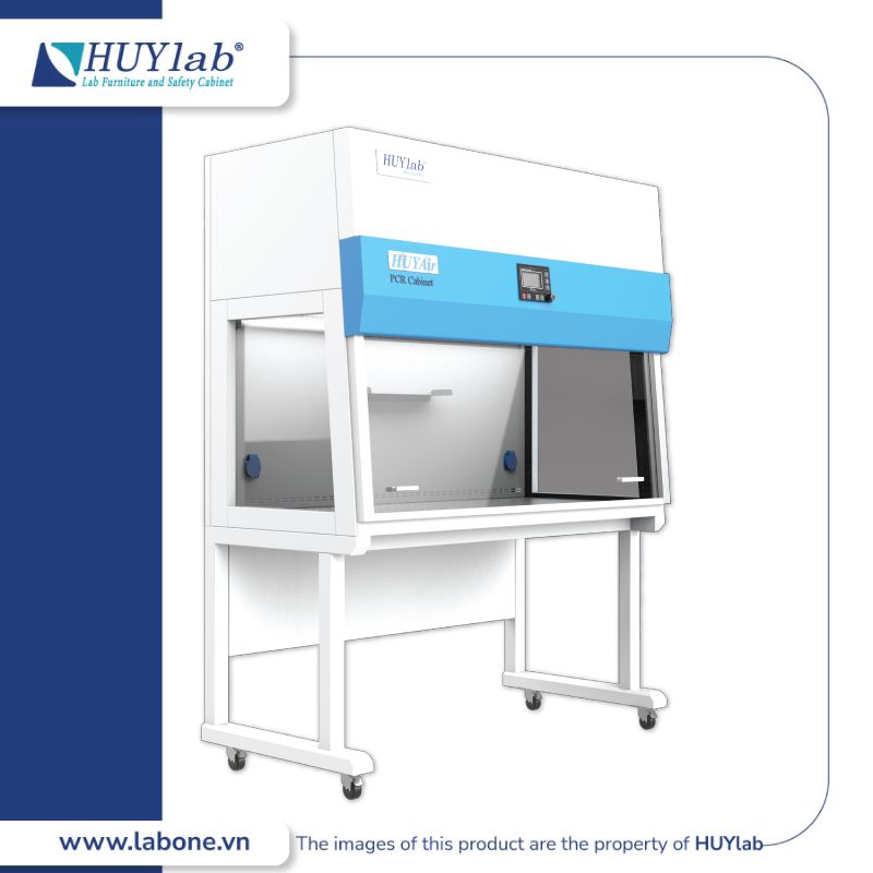 Model HUYAir PCR-900 | PCR Cabinet With UV And Clean Air Flow - HUYLab