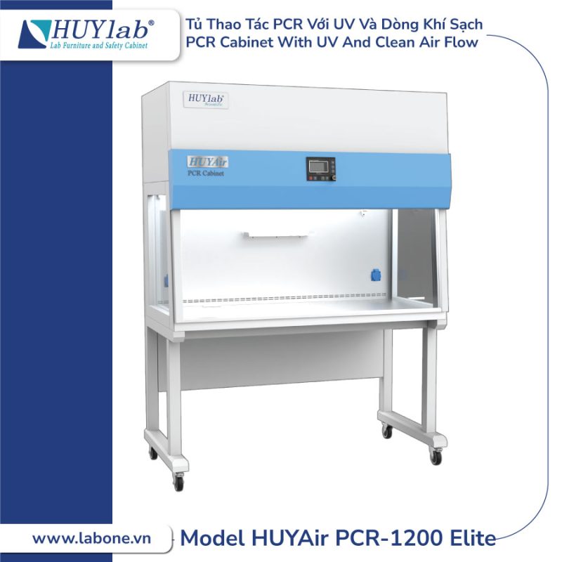 Model HUYAir PCR-1200 Elite | PCR Cabinet With UV And Clean Air Flow ...