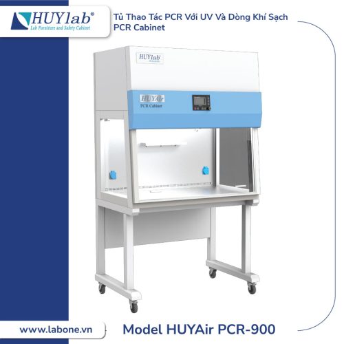 Model HUYAir PCR-900 | PCR Cabinet With UV And Clean Air Flow - HUYLab