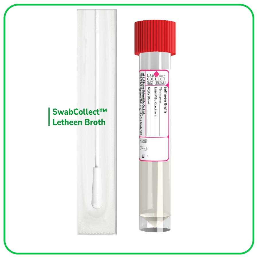 SwabCollect™ Letheen Broth, 10 mL - Labcollect