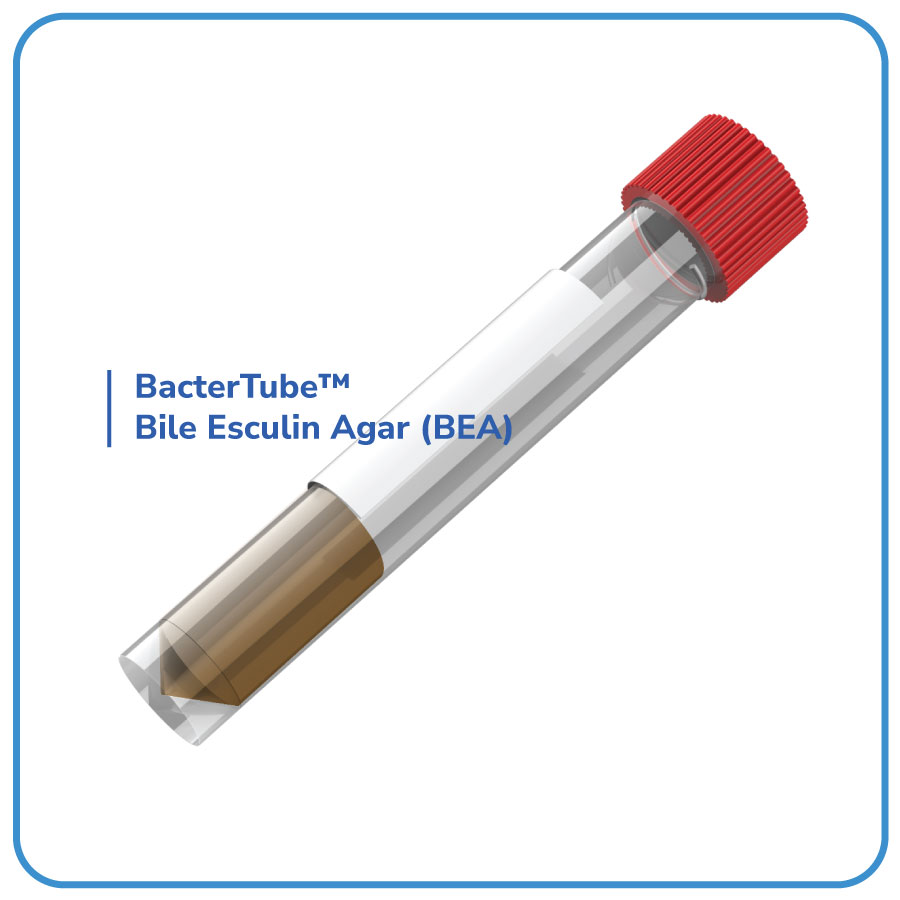 BacterTube™ Bile Esculin Agar (BEA) - LABone Scientific Co.Ltd.,